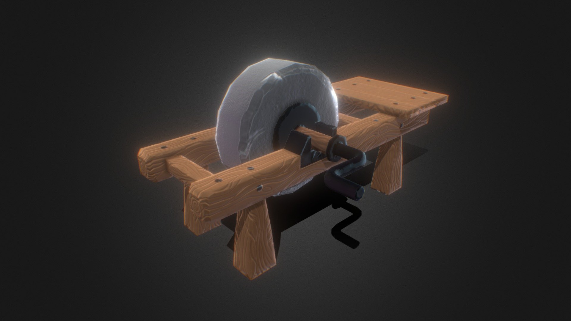 Grindstone Animated - Download Free 3D model by Batuhan13 [1ecfac4 ...