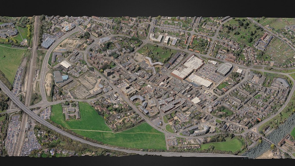 Huntingdon - 3D model by aerial-cam [1ecfeeb] - Sketchfab