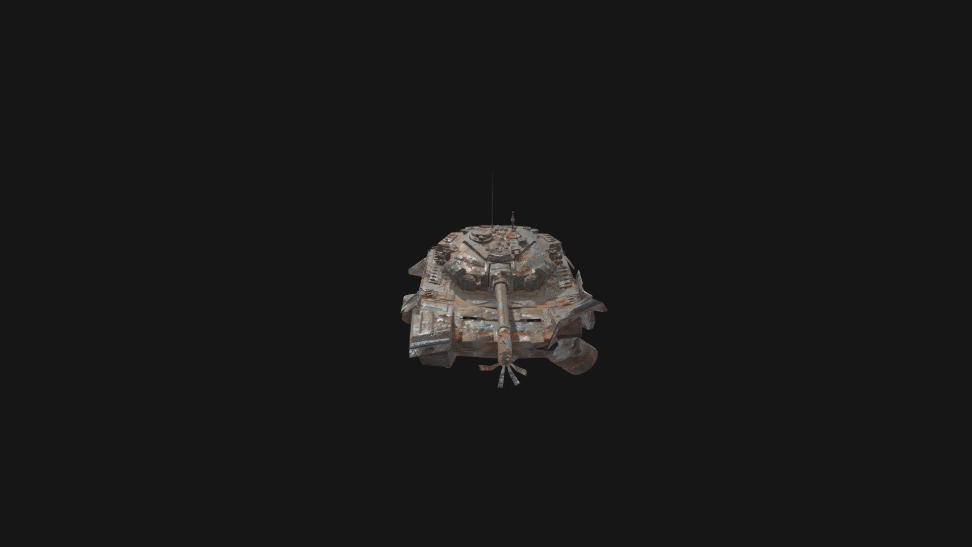 Destroy_Tank_V1 - 3D model by Ashutosh10 [1ed0617] - Sketchfab