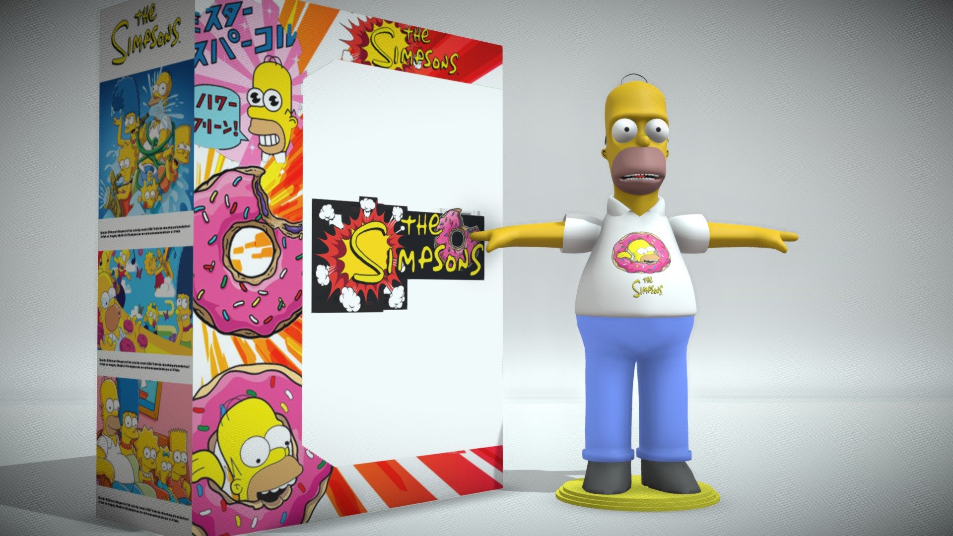 Homer Simpson 3D - 3D model by luisj.aly [1ed17dd] - Sketchfab
