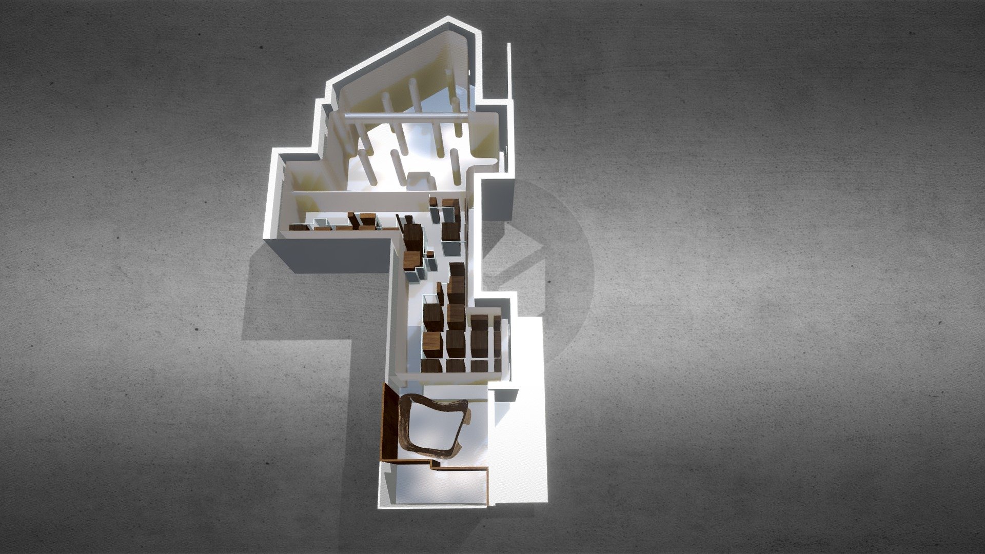 Digital Installation (jordanagurney) - 3D model by jordanagurney ...
