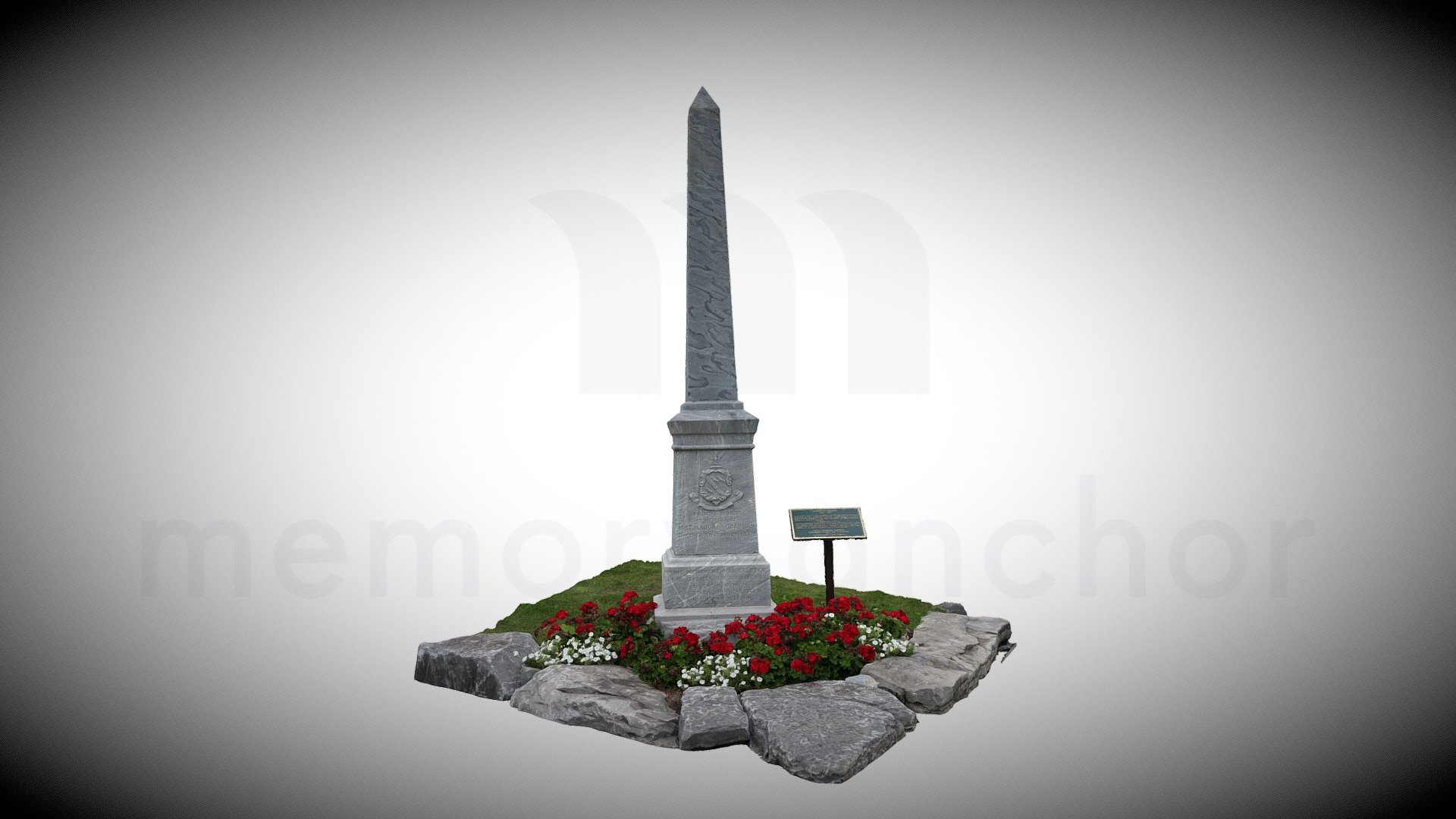 Marmaduke Graburn Monument — Beechwood Cemetery - 3D model by Memory ...
