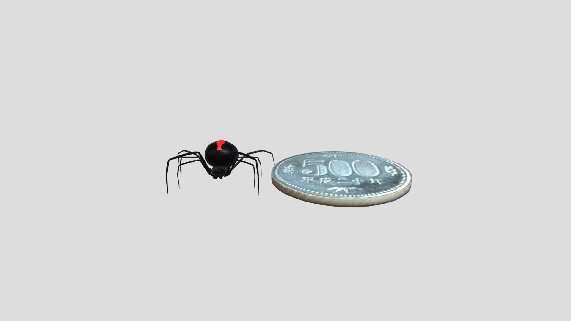 Redback spider - 3D model by goldendog [1ed321e] - Sketchfab