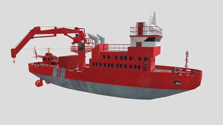 Icebreaker 3D models - Sketchfab