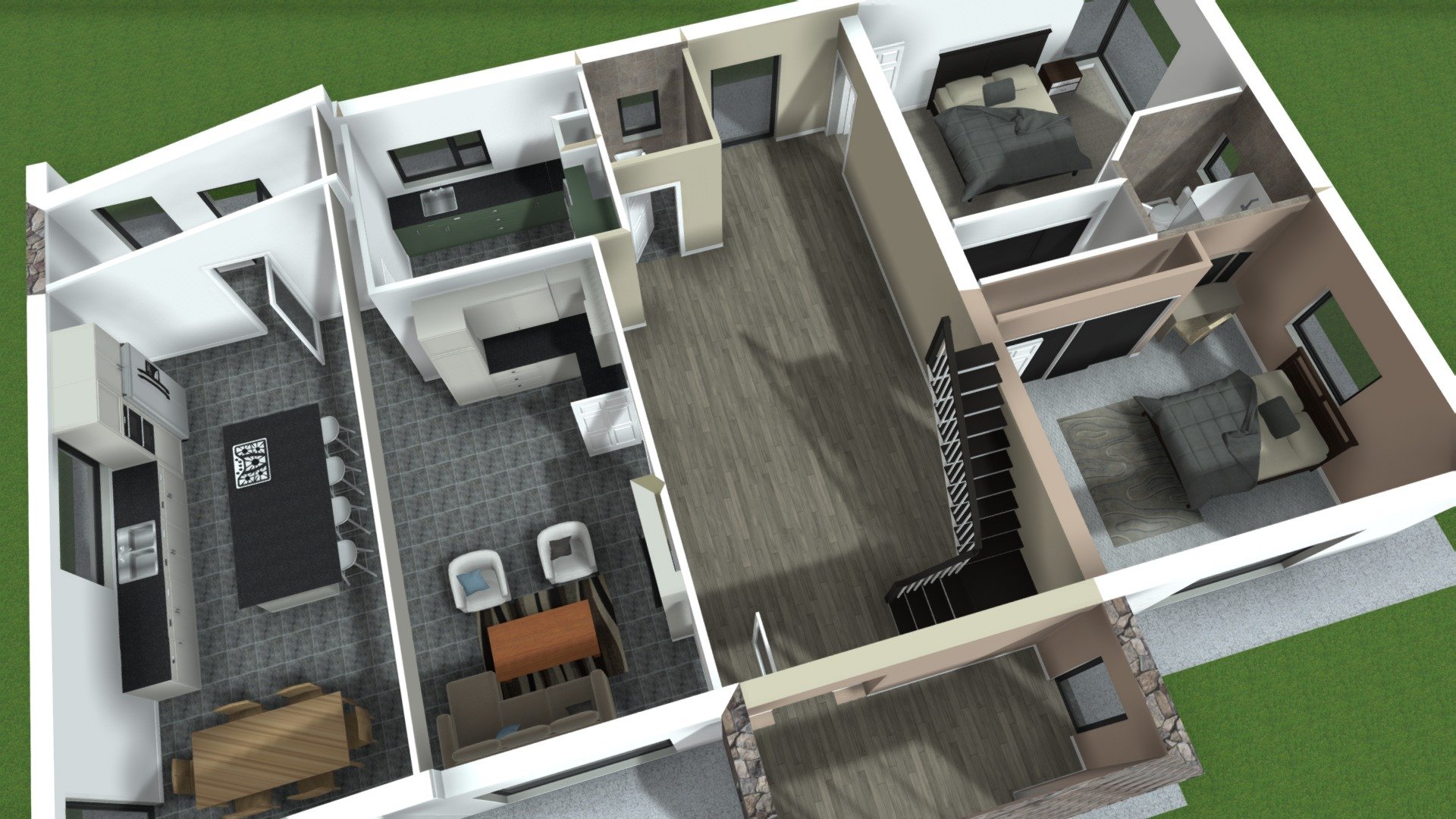 Afric Ground Floor - 3D model by Virtual Teic (@dyb) [1ed4269] - Sketchfab