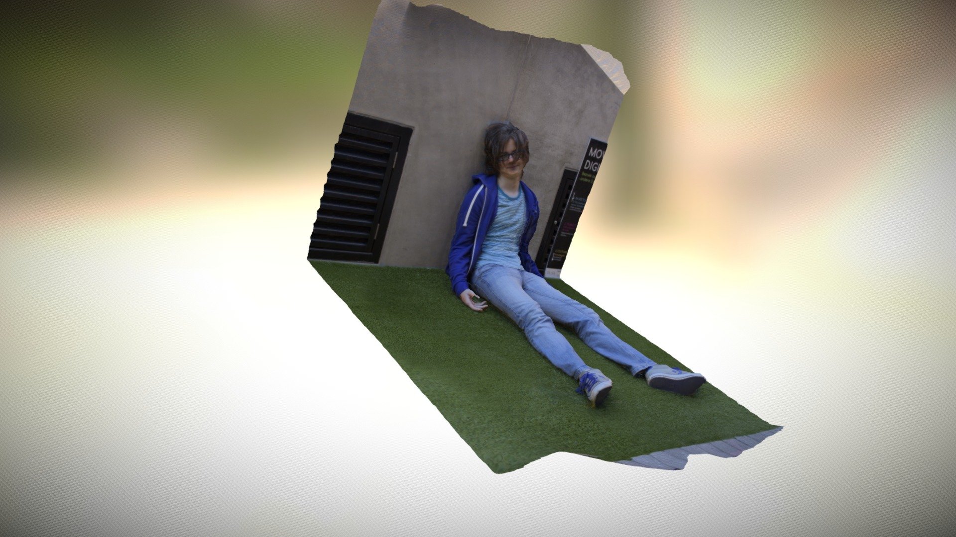 Test Of Scanning A Seated Person - 3D model by Tom Everaert ...