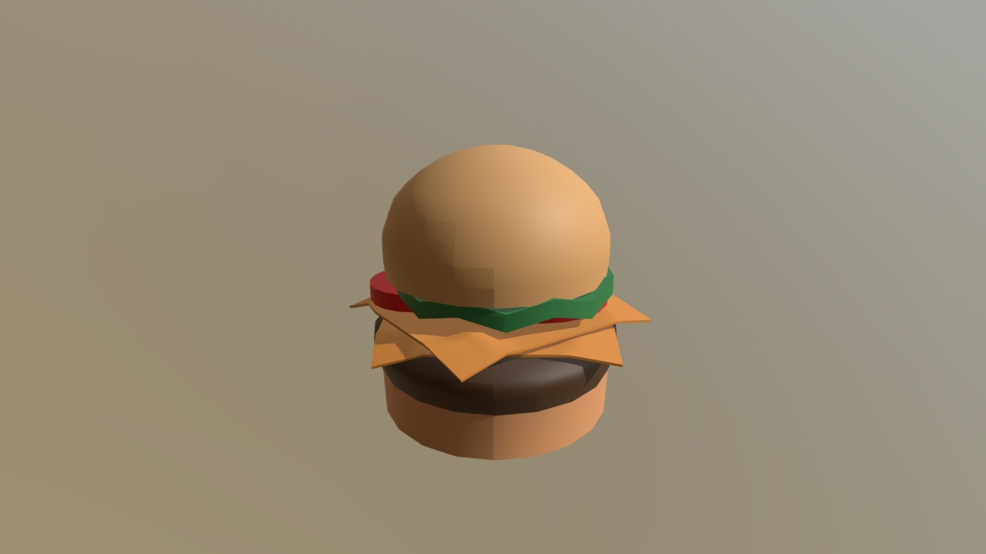 Krabby Patty - 3D model by dbrown8437 [1ed6f3f] - Sketchfab