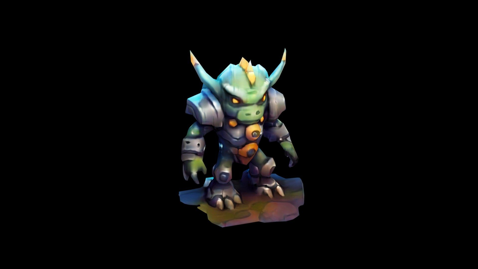 Dynamic Character Design Action-Packed Machine F - Download Free 3D ...