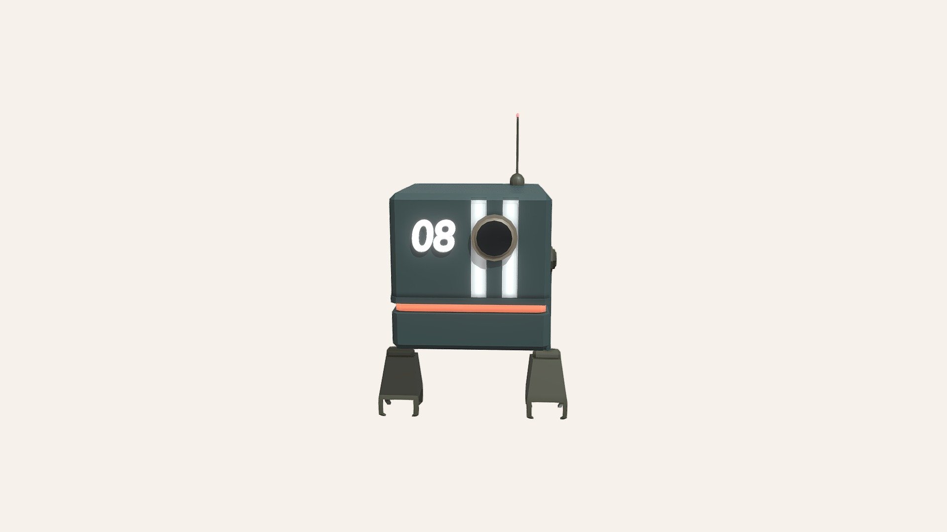 Hover Bot 08 3d Model By Jake123123123 Rosejake400 [1ed8497
