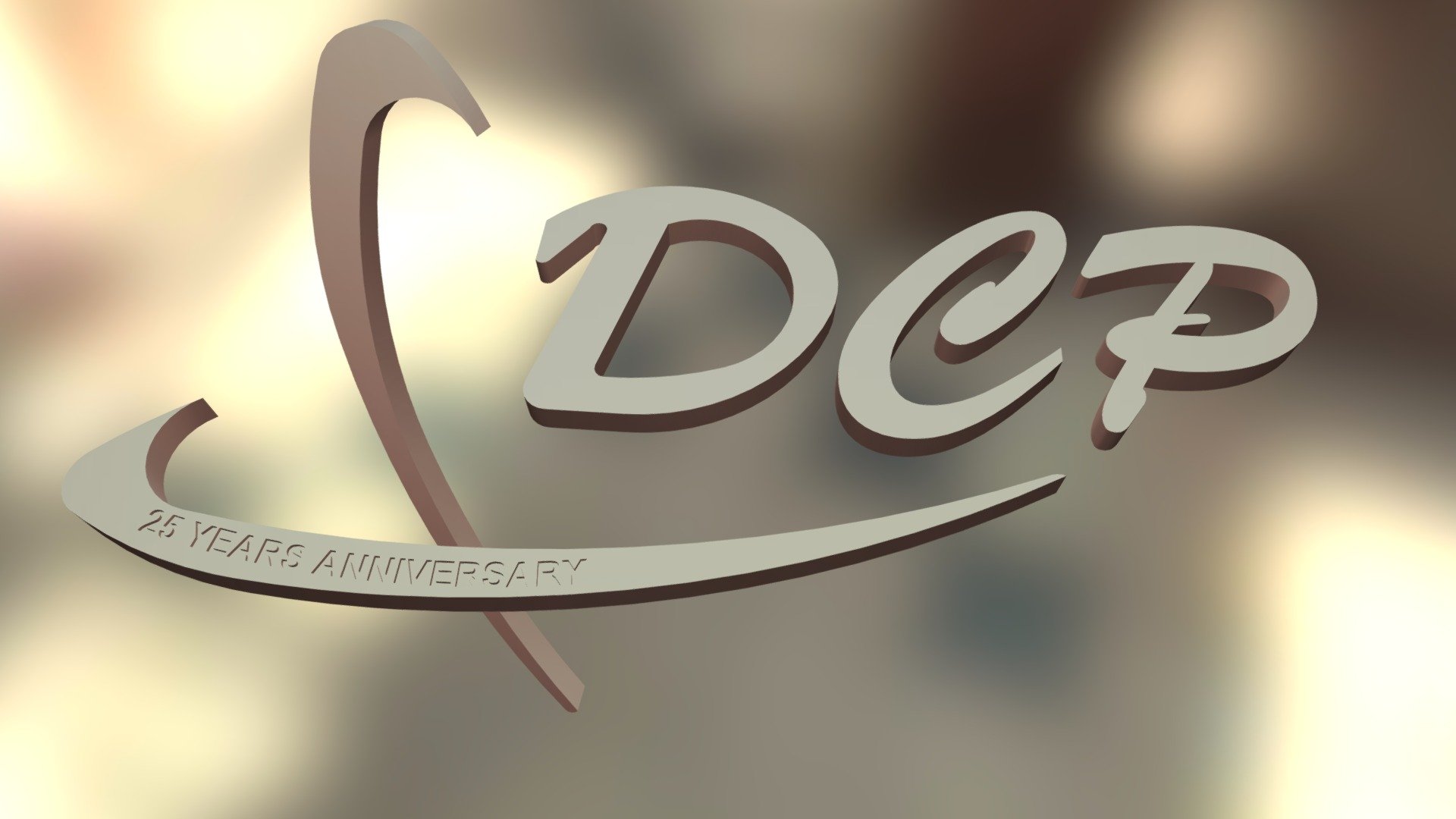 DC 3D Logo 25th Anniversary - 3D model by mnegron [1ed8a79] - Sketchfab