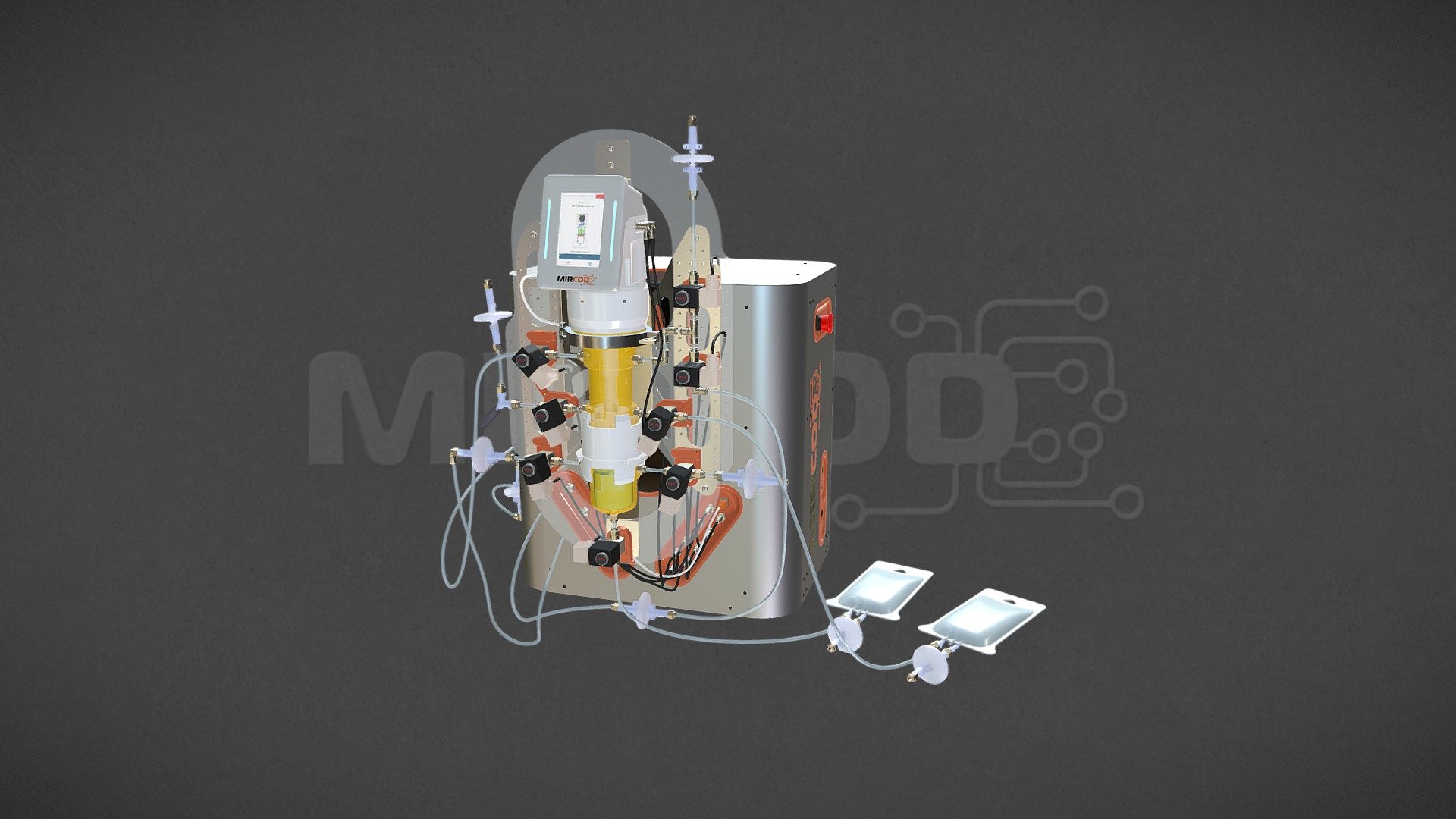 Automated Ultrafiltration and Concentration - 3D model by Michael ...
