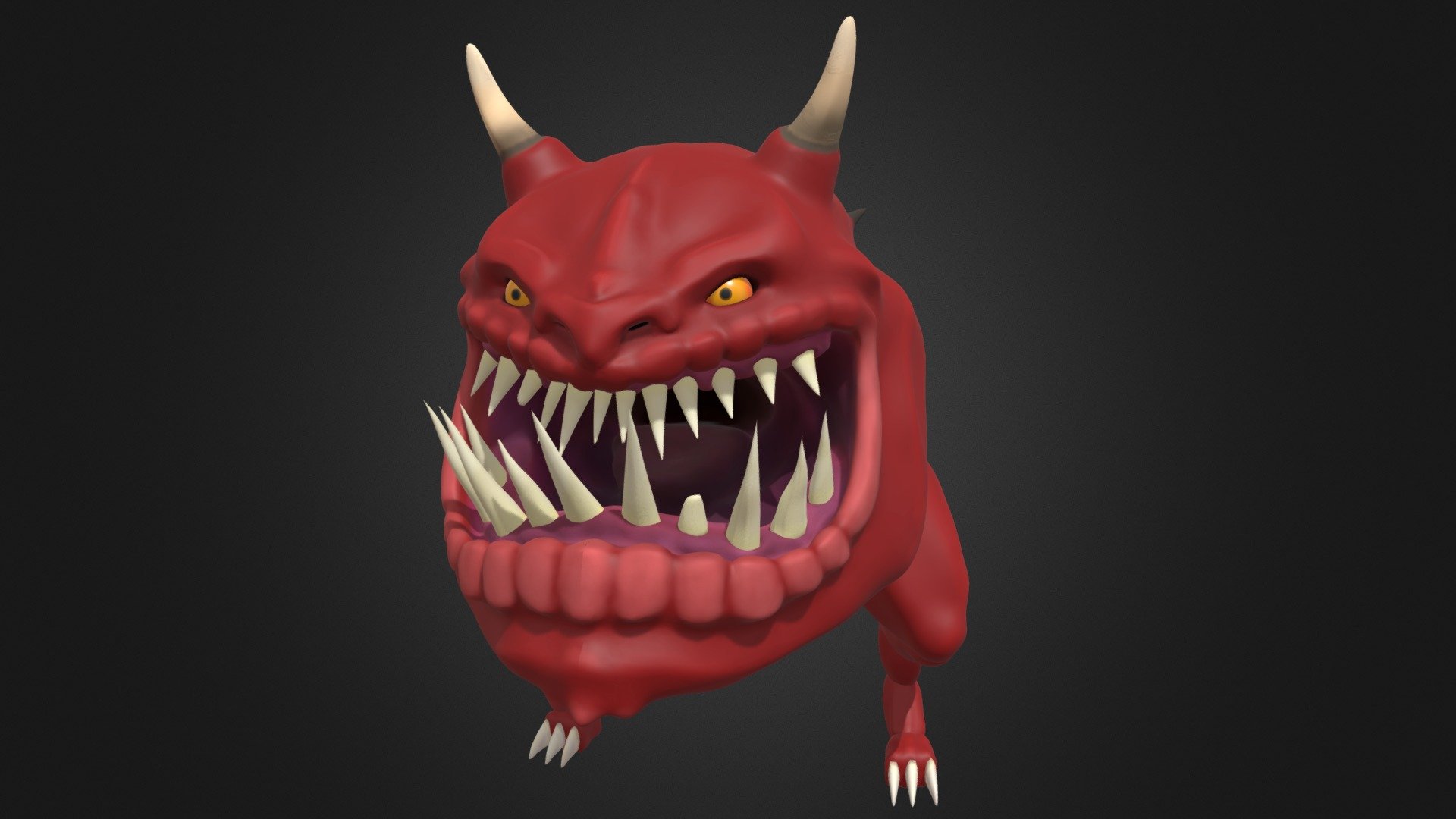 Warhammer Squig - 3D model by drips_dev [1edb011] - Sketchfab