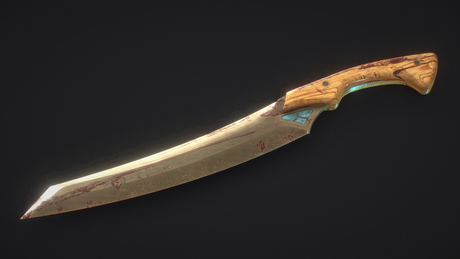 Elven Hunting Knife - Buy Royalty Free 3D model by re1monsen [1eddc39 ...