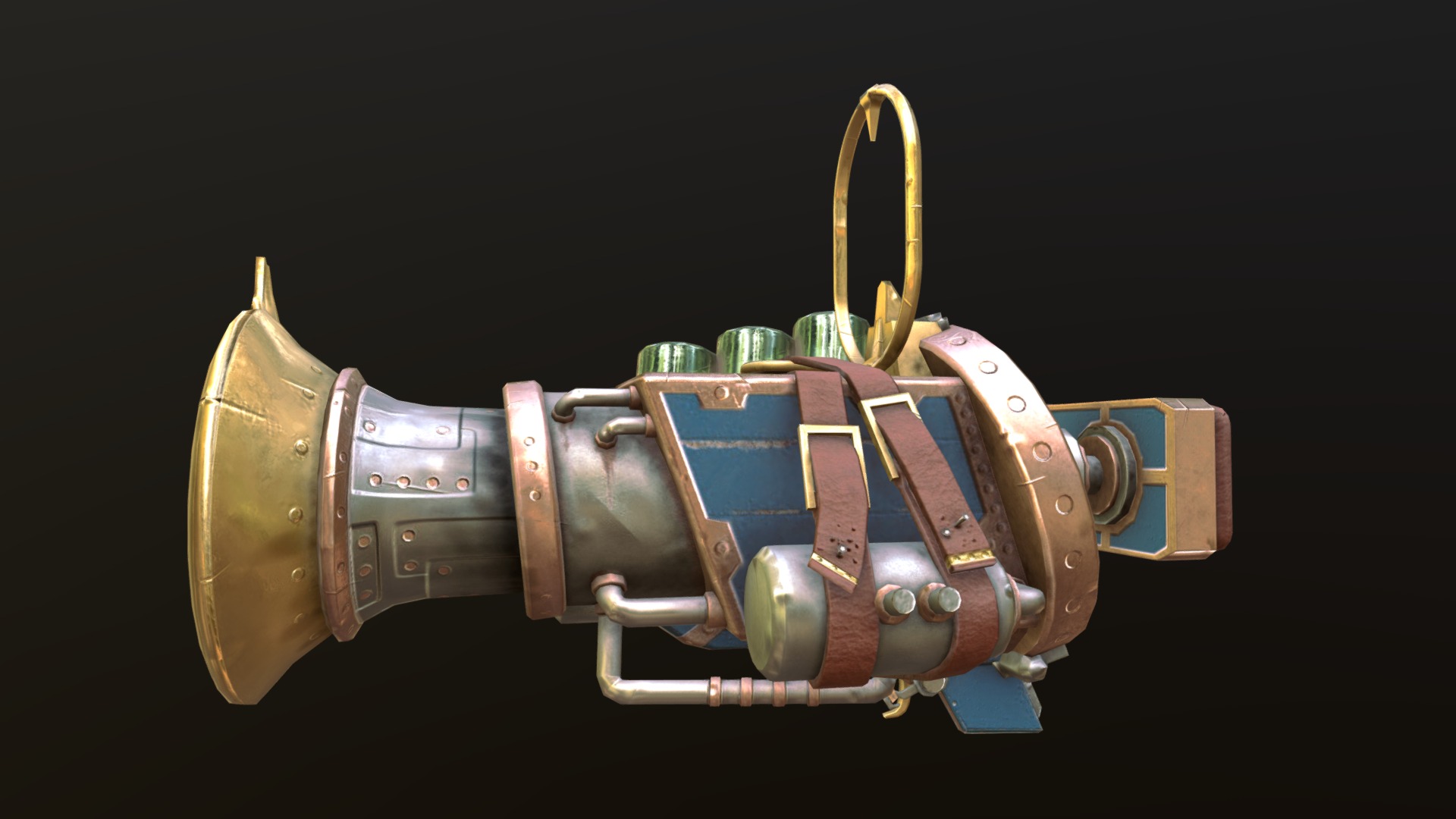 WildFyre Blunderbuss - Stylized Shotgun - Buy Royalty Free 3D model by ...