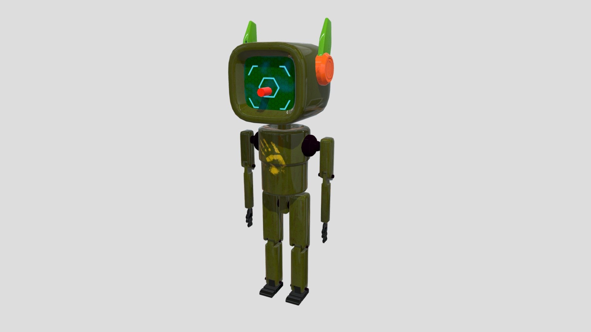 James Robot - 3D model by TAFE_Josh [1edeb55] - Sketchfab