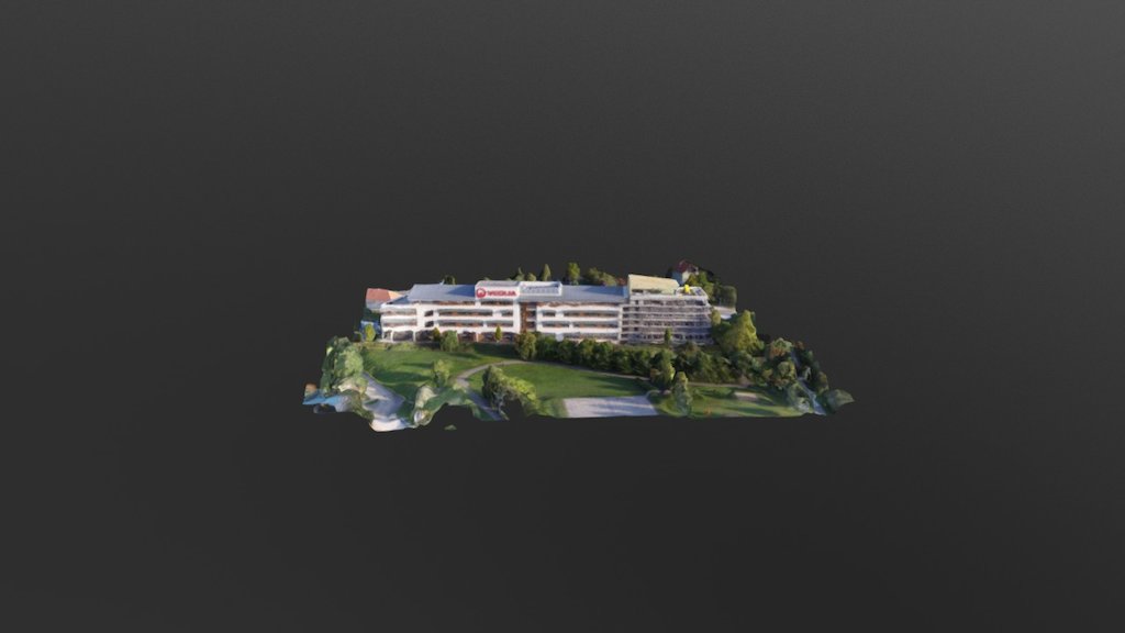 Veolia building - 3D model by Horizoom [1edffe7] - Sketchfab