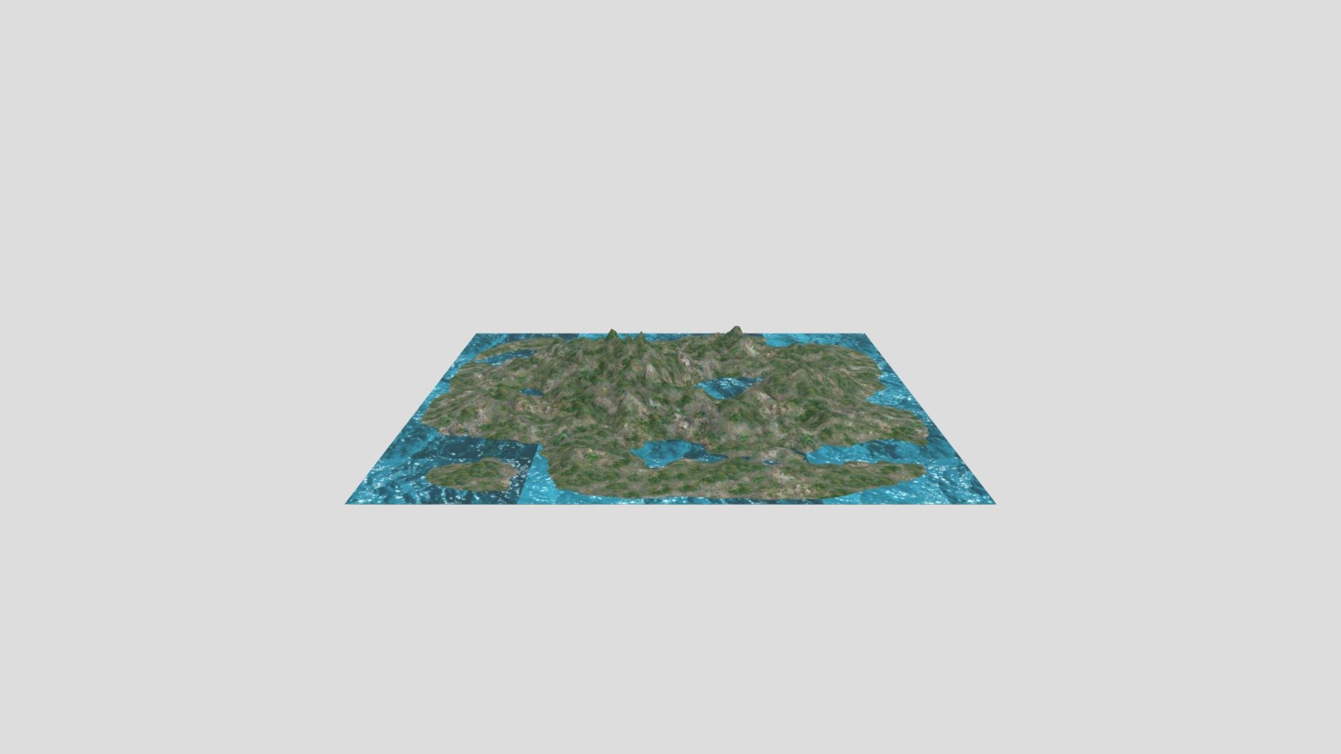 landscape - Download Free 3D model by irzafy (@irzafy09) [1ee0761] - Sketchfab