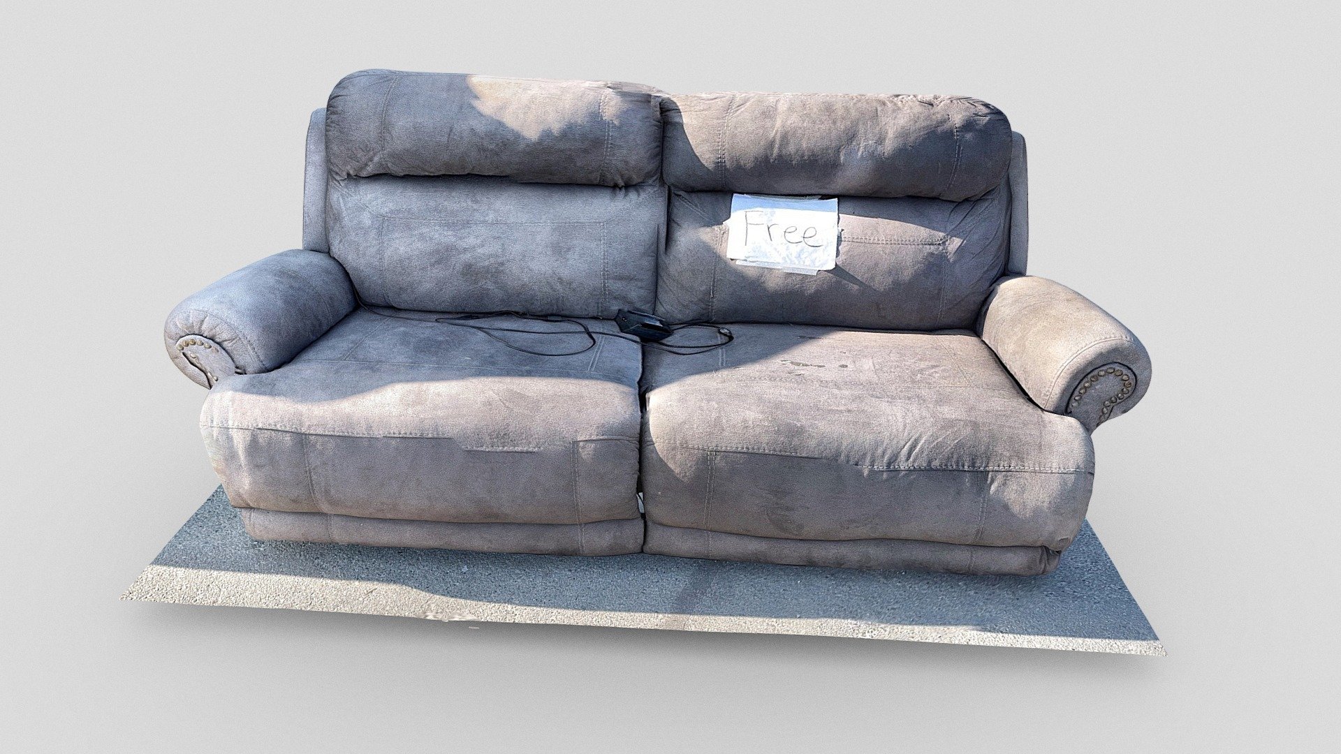Discarded street couch - Download Free 3D model by Emm (@edemaistre ...