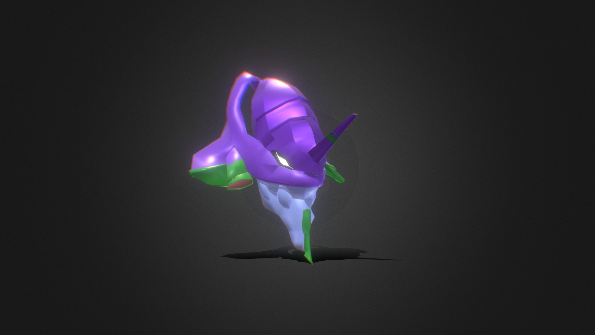 EVA UNIT 01 HELMET - 3D model by Oscar (@oscarkeyframe) [1ee199a ...