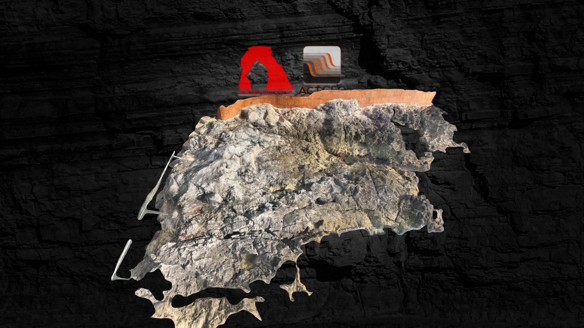 Carbonate Reef Fractures- Cozumel - 3D model by Geology Field School ...