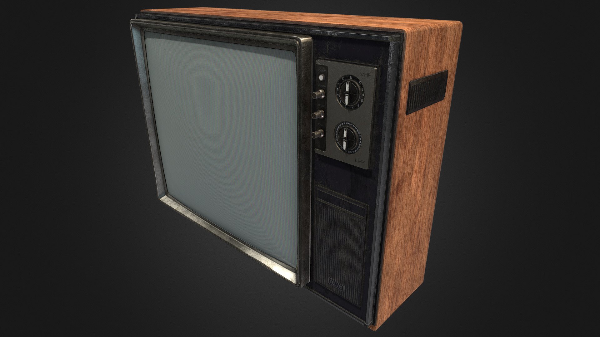 Old TV - Buy Royalty Free 3D model by Tim H. (@eueruntergang) [1ee227b ...