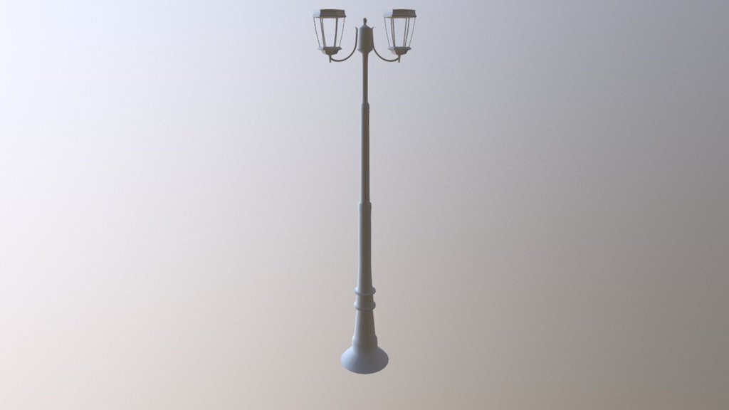 Street Lamp - 3D model by ngalan [1ee2524] - Sketchfab