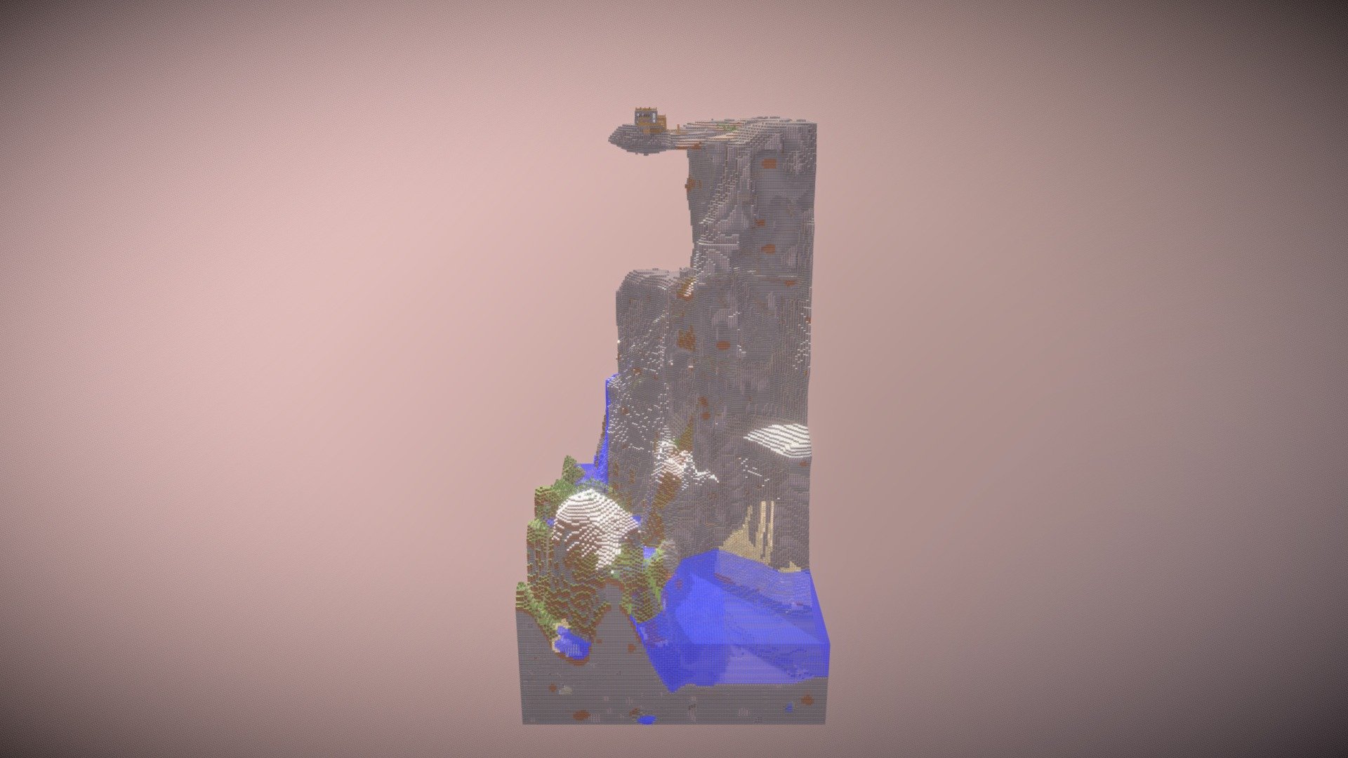 new minecraft world 1 - 3D model by slava512 [1ee36df] - Sketchfab