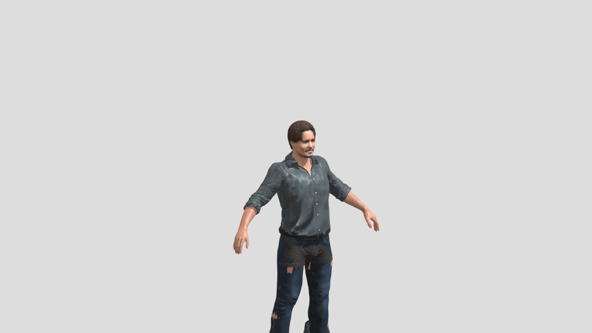 Johnny Depp - 3D model by imranbobanwar [1ee445f] - Sketchfab