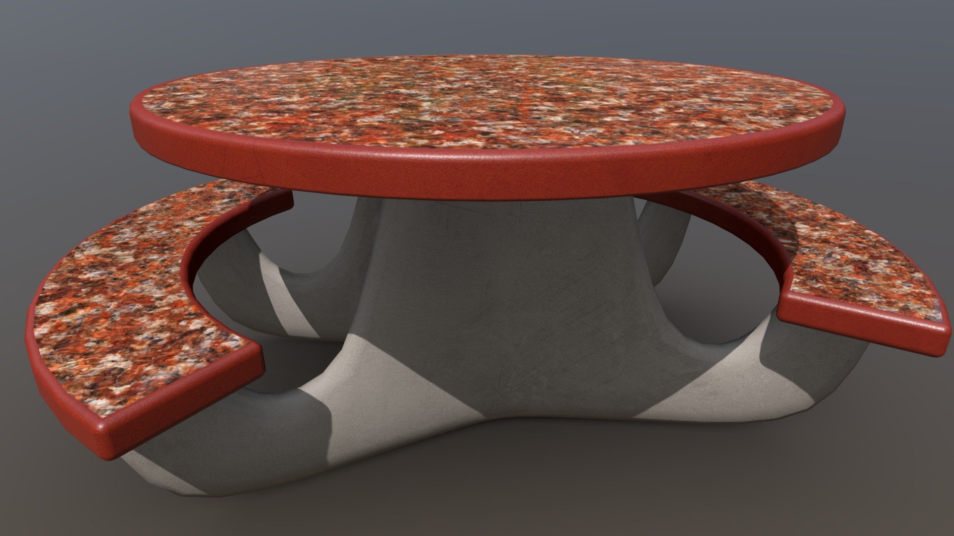 SM Table Precast 01 - 3D model by joemauke [1ee48d8] - Sketchfab
