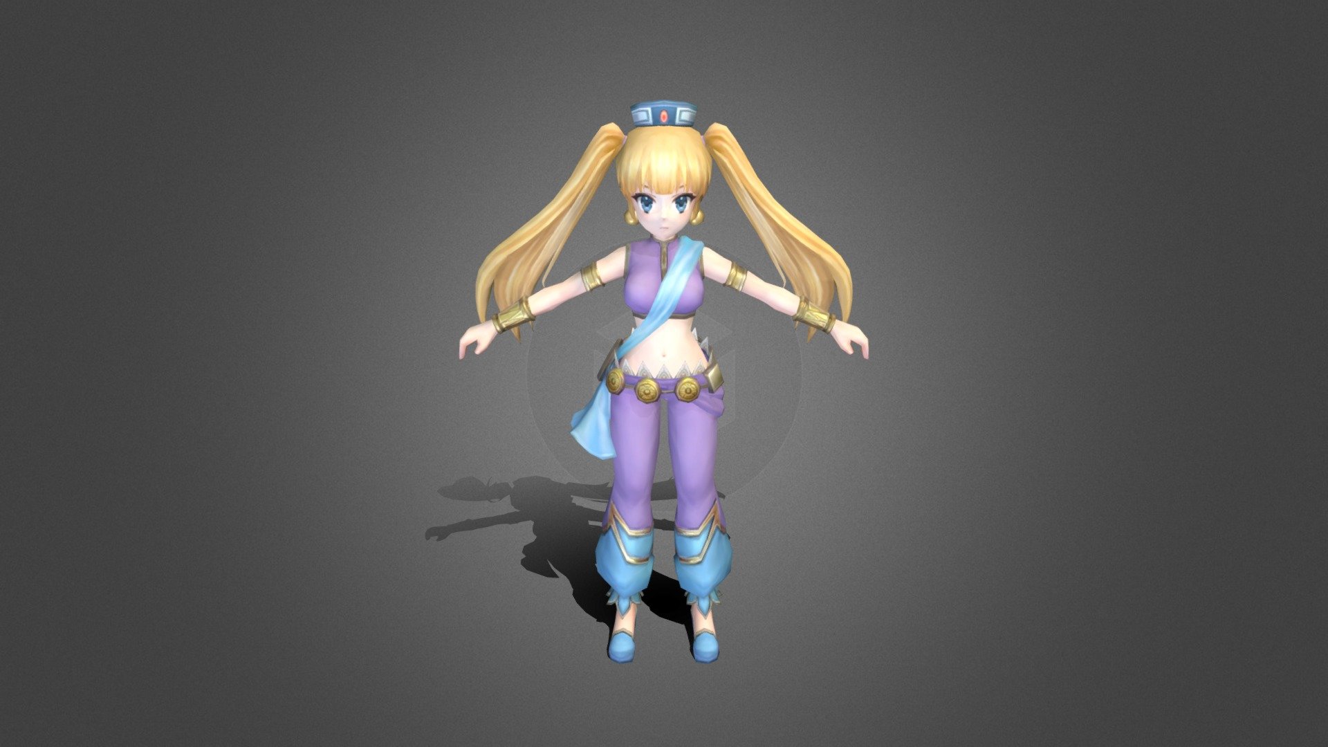 YS VII / Aisha / 伊蘇7 /艾夏 - 3D model by MichelleYang513 (@vita513 ...