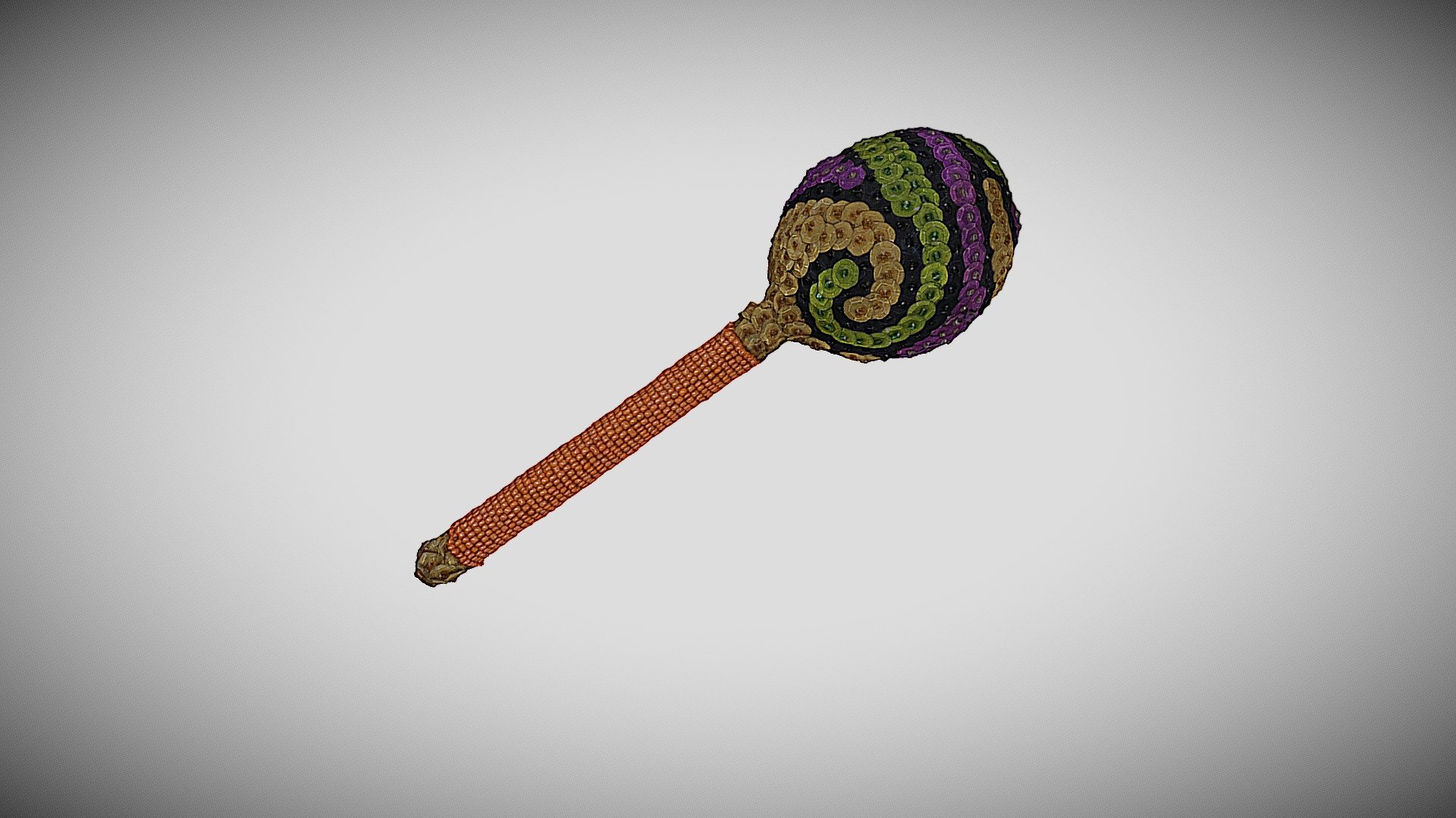 Haitian decorative rattle - Download Free 3D model by BCDS [1ee8b44 ...