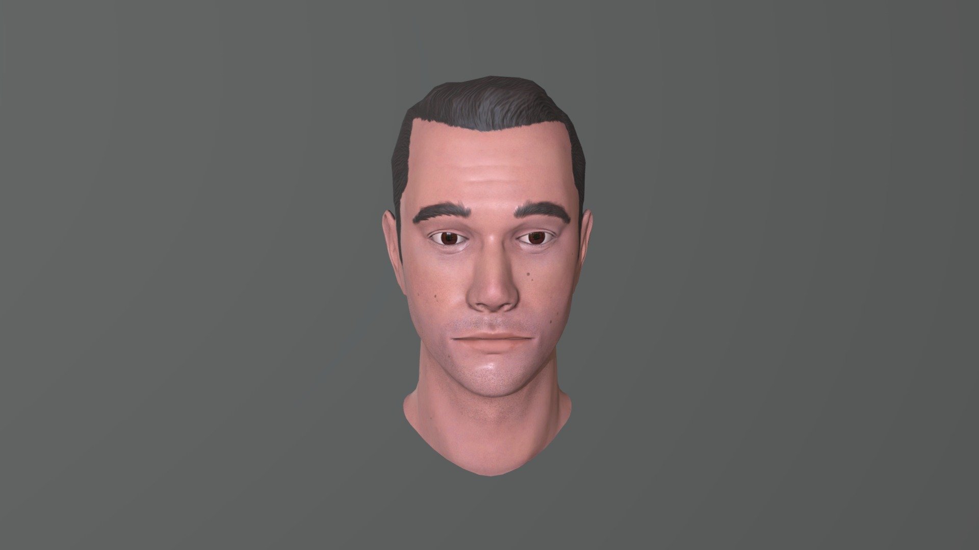 Joseph Gordon Levitt Bust - 3D model by Mandelljoey [1eea9b8] - Sketchfab