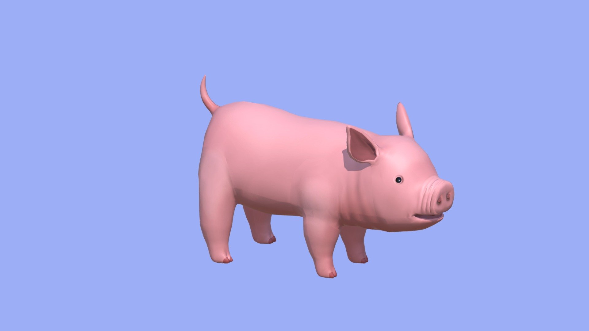 Pig - 3D model by outcast945 [1eeb2ca] - Sketchfab