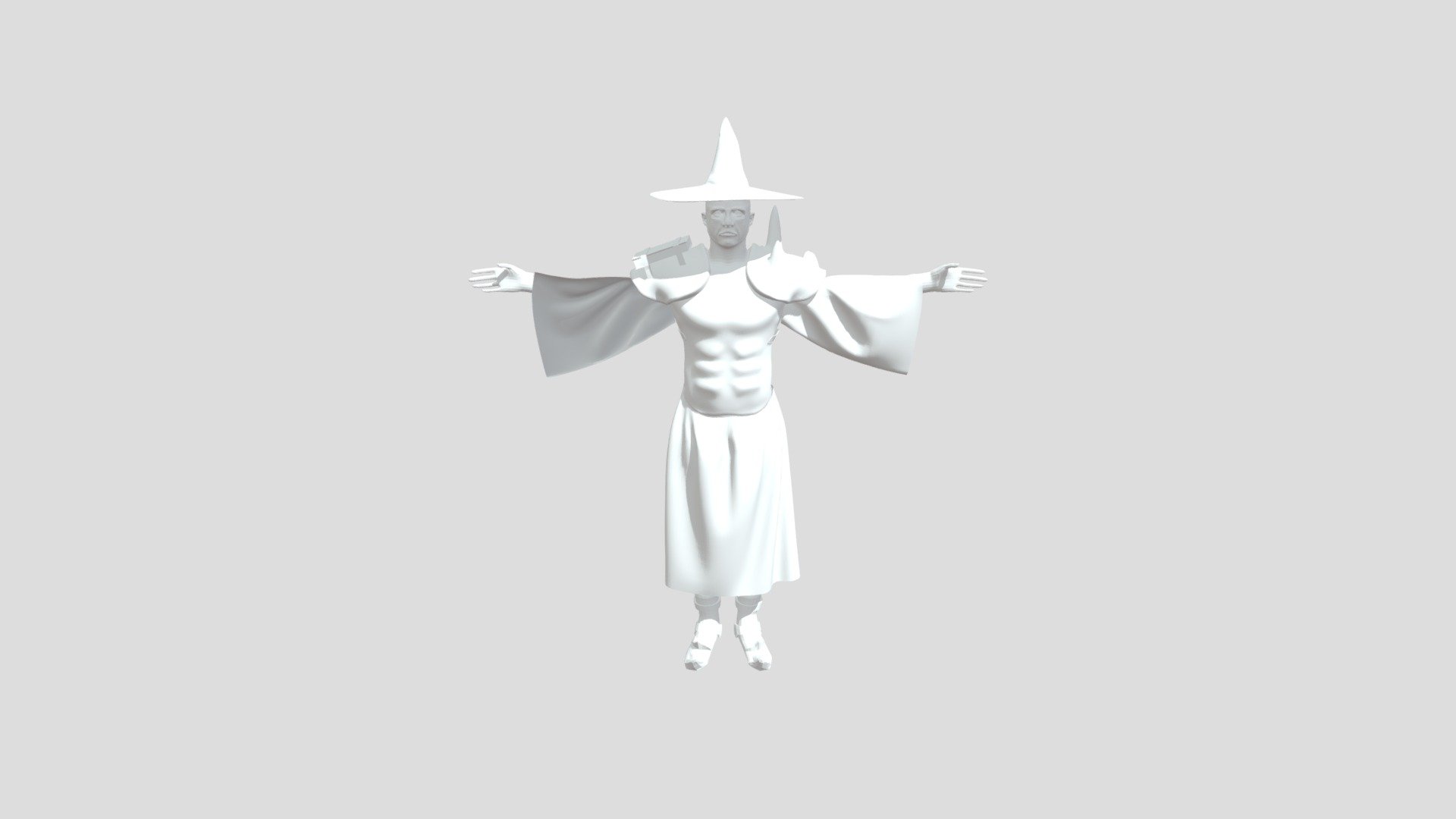 FULL WIZARD - 3D model by Adam Doyle (@sadcaster) [1eeb5b6] - Sketchfab