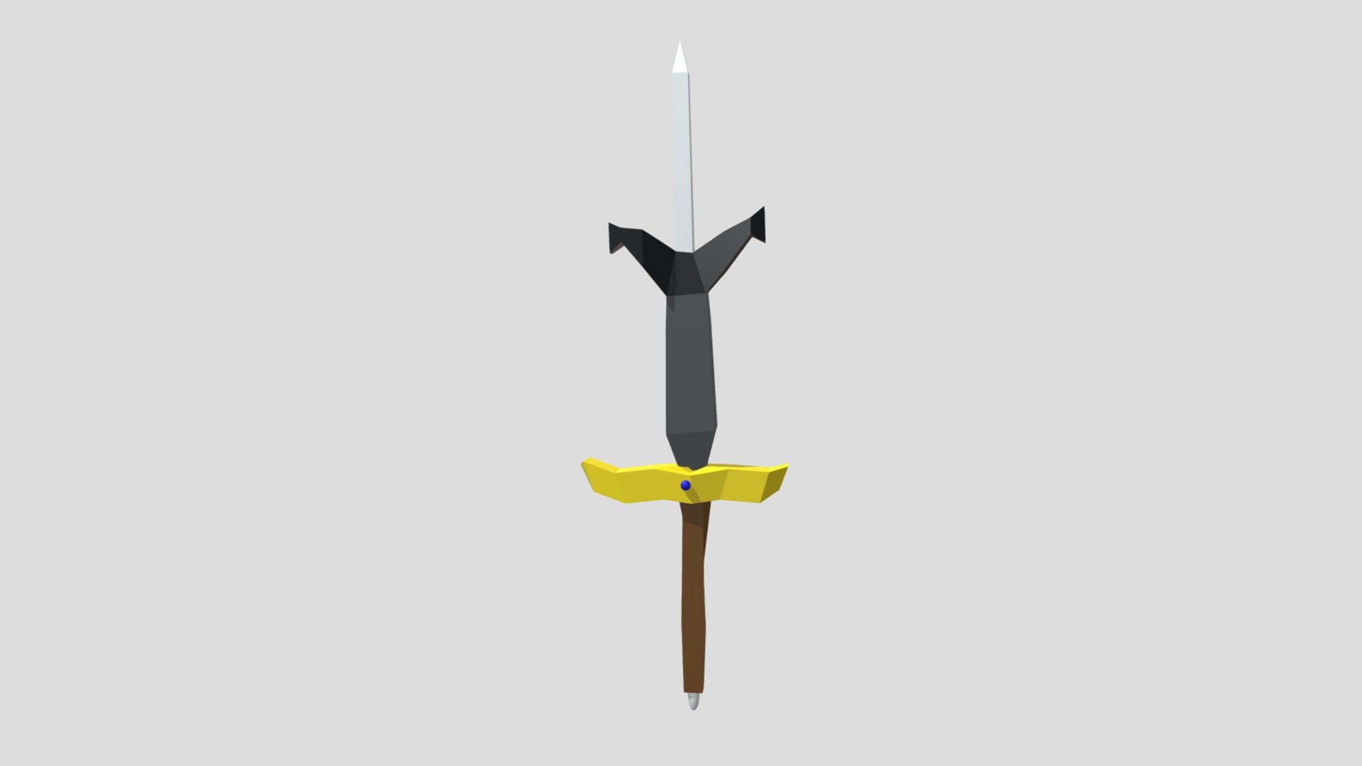 Modern Edge (Low Poly Sword) - Download Free 3D model by diegorego514 ...