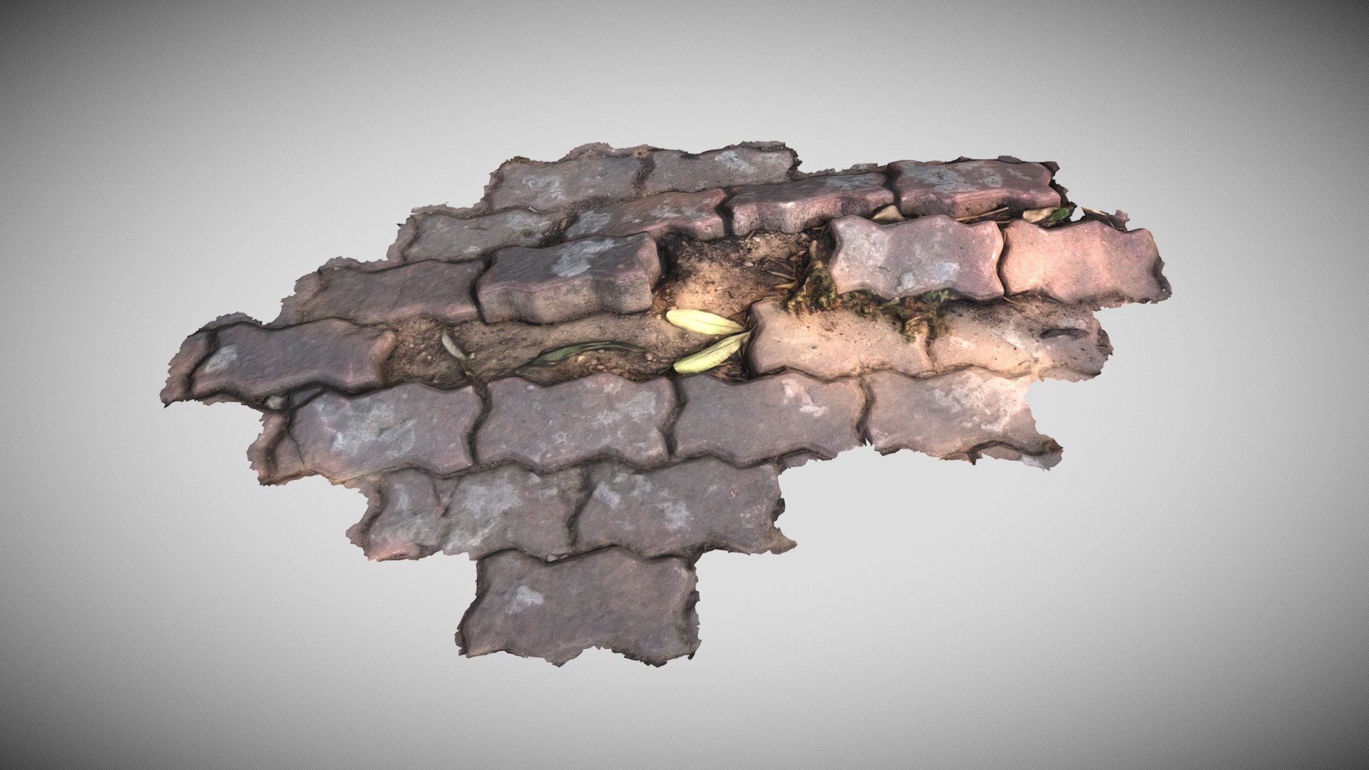 Brick Pavement 01 ( Photogrammetry ) - Buy Royalty Free 3D model by Bad ...