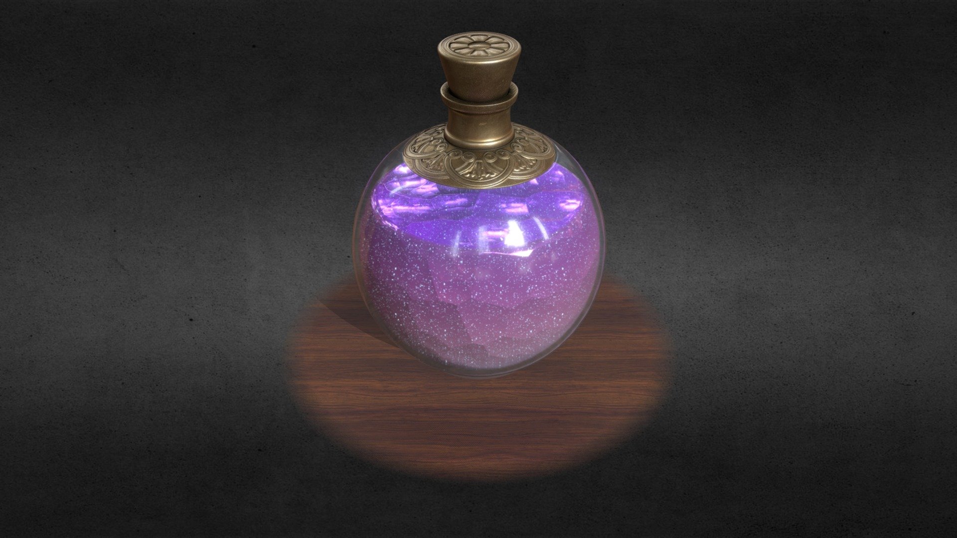 Potion-4K-BakeMaterialTest - Download Free 3D model by chiwei ...