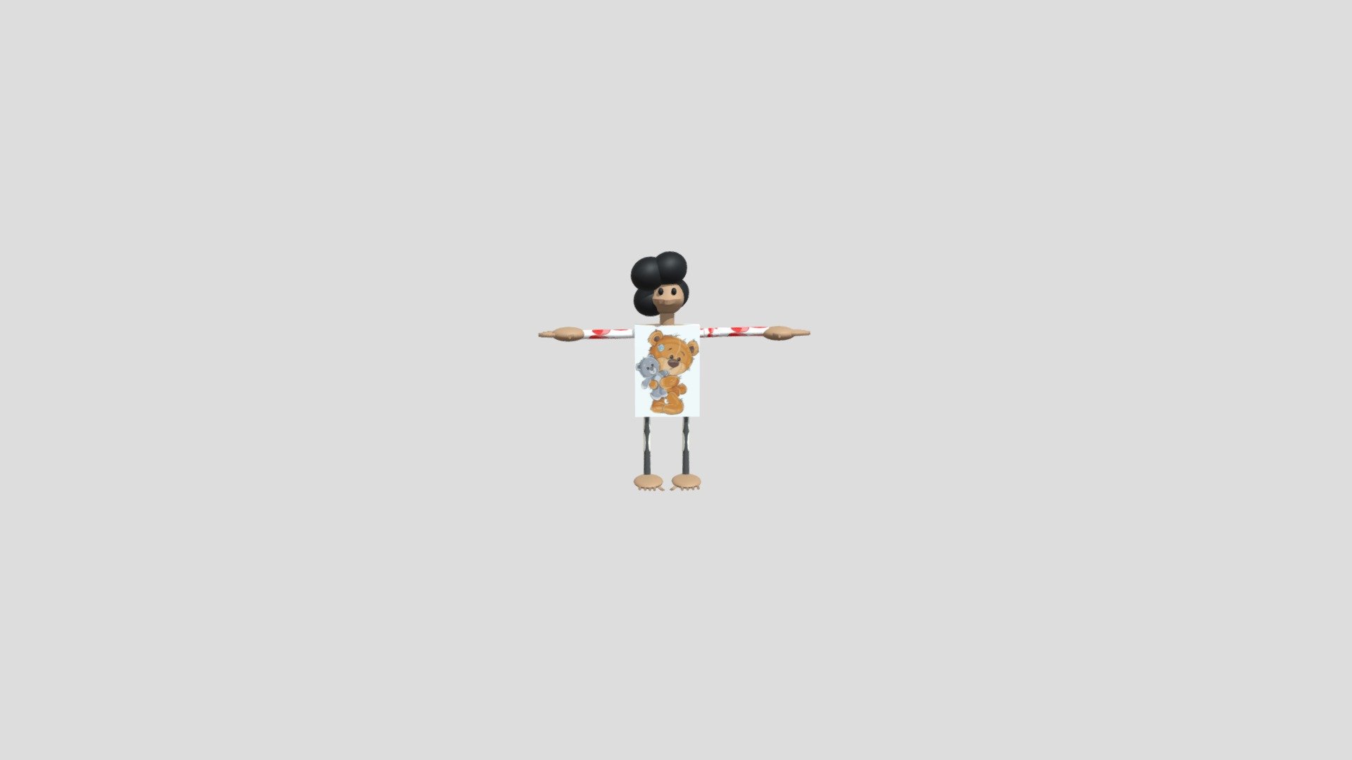 Cartoon Character - Download Free 3D model by Sun islam (@sunmim606 ...
