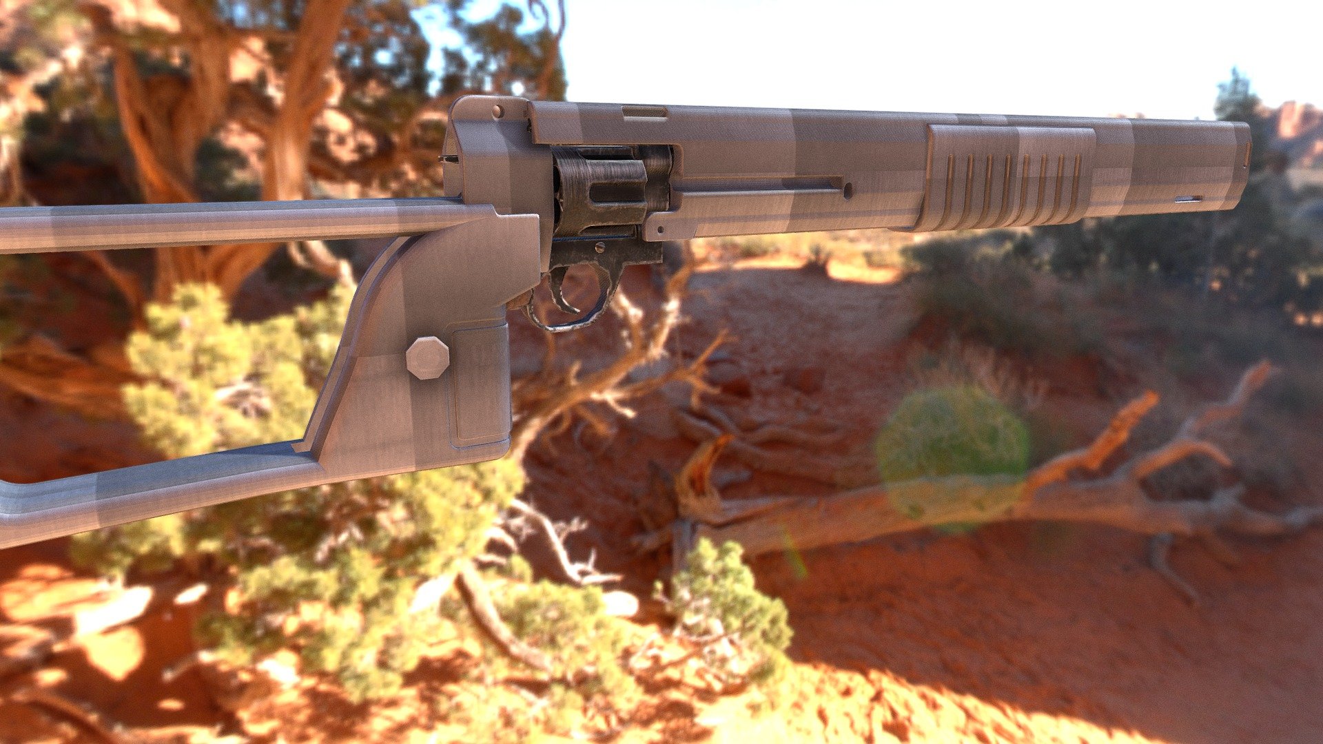 .44 Carbine - Download Free 3D model by thanoidiscominggaming [1eee196 ...