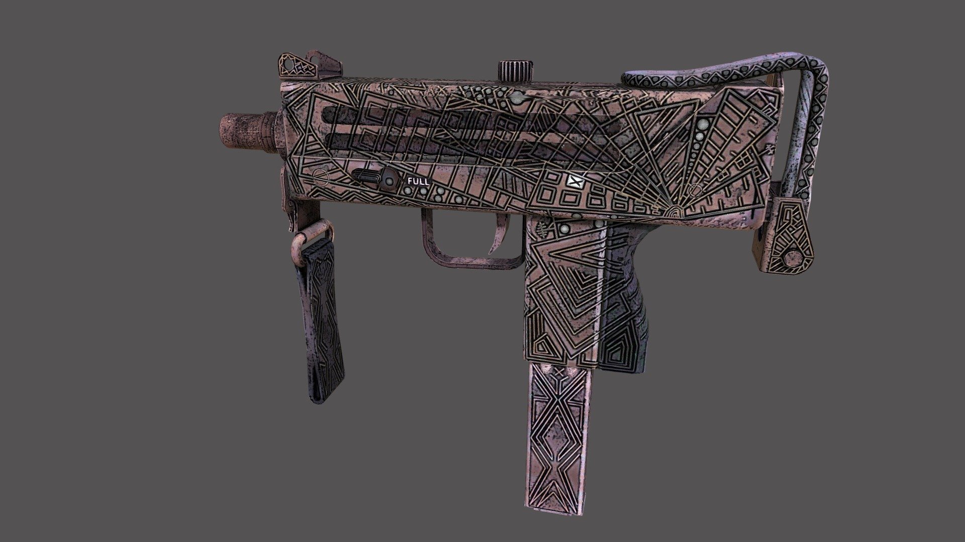 Mac-10 - 3D model by corob88 [1eee3ac] - Sketchfab