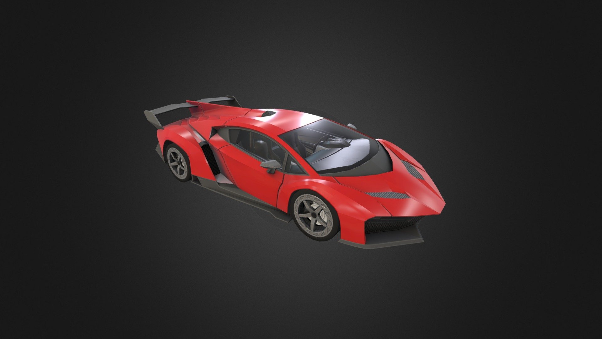Fantastic Race Car 43 - 3D model by ThunderBull [1ef02c9] - Sketchfab