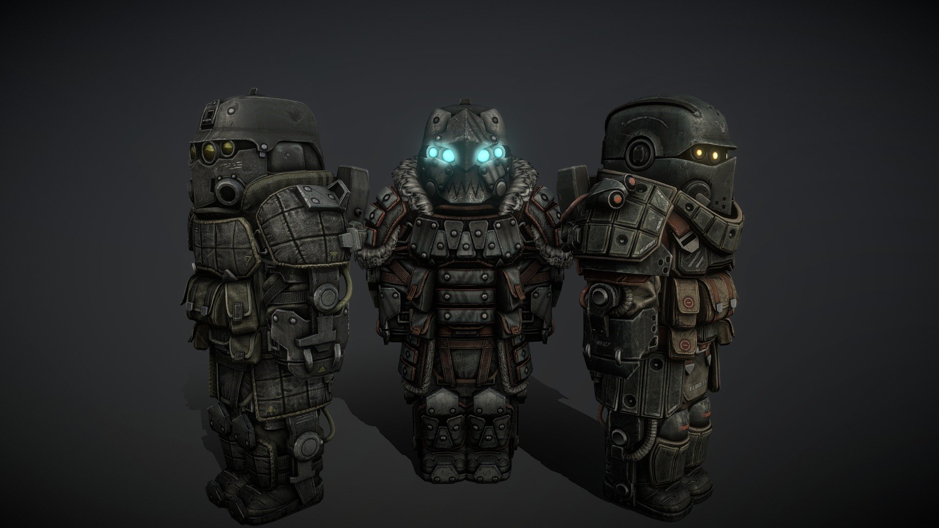 Centurions | STALCRAFT | - 3D model by Илья Пузырь/MrFend (@MrFend ...