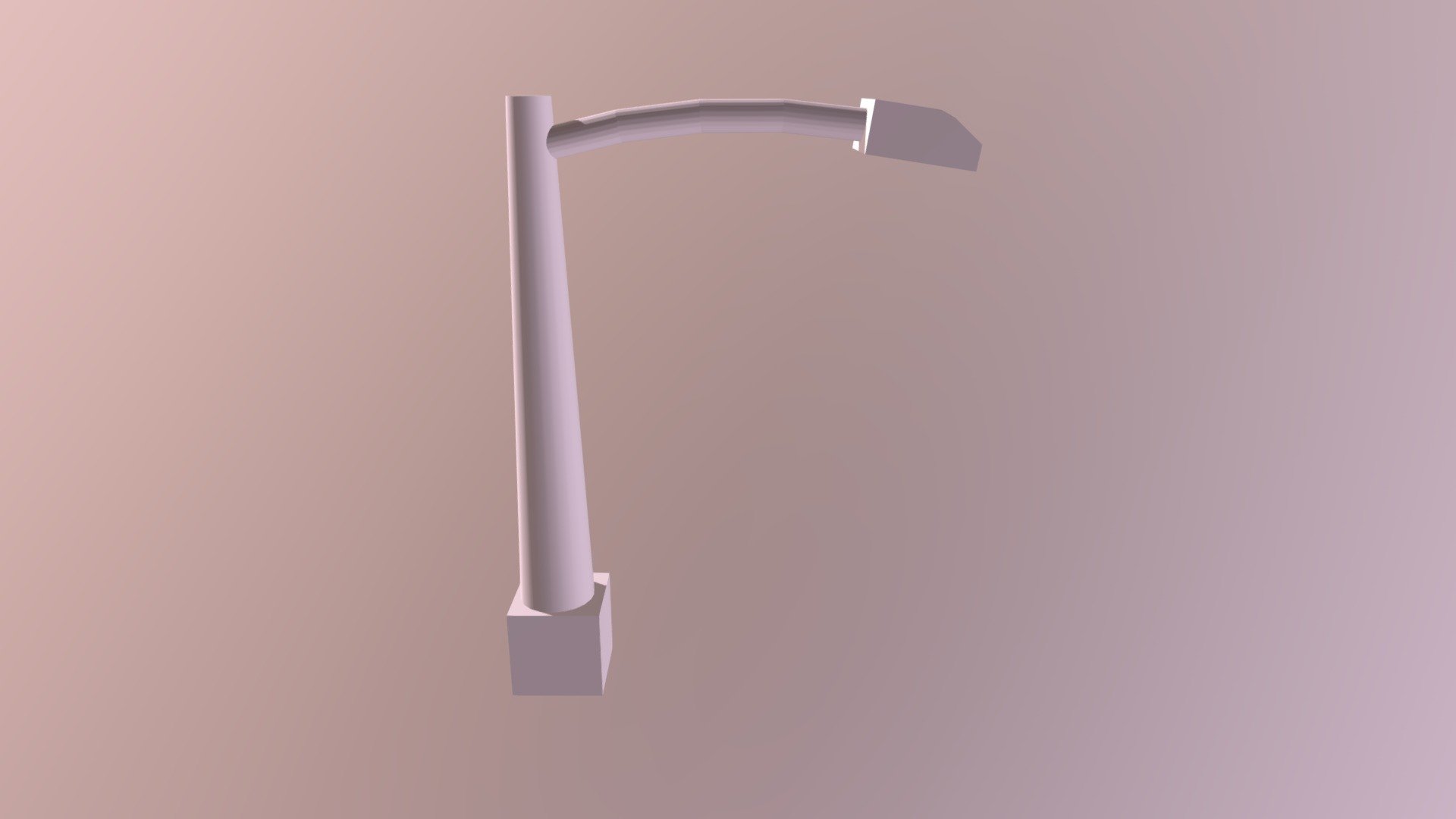 Lampost - 3D model by conor1840 [1ef2b97] - Sketchfab