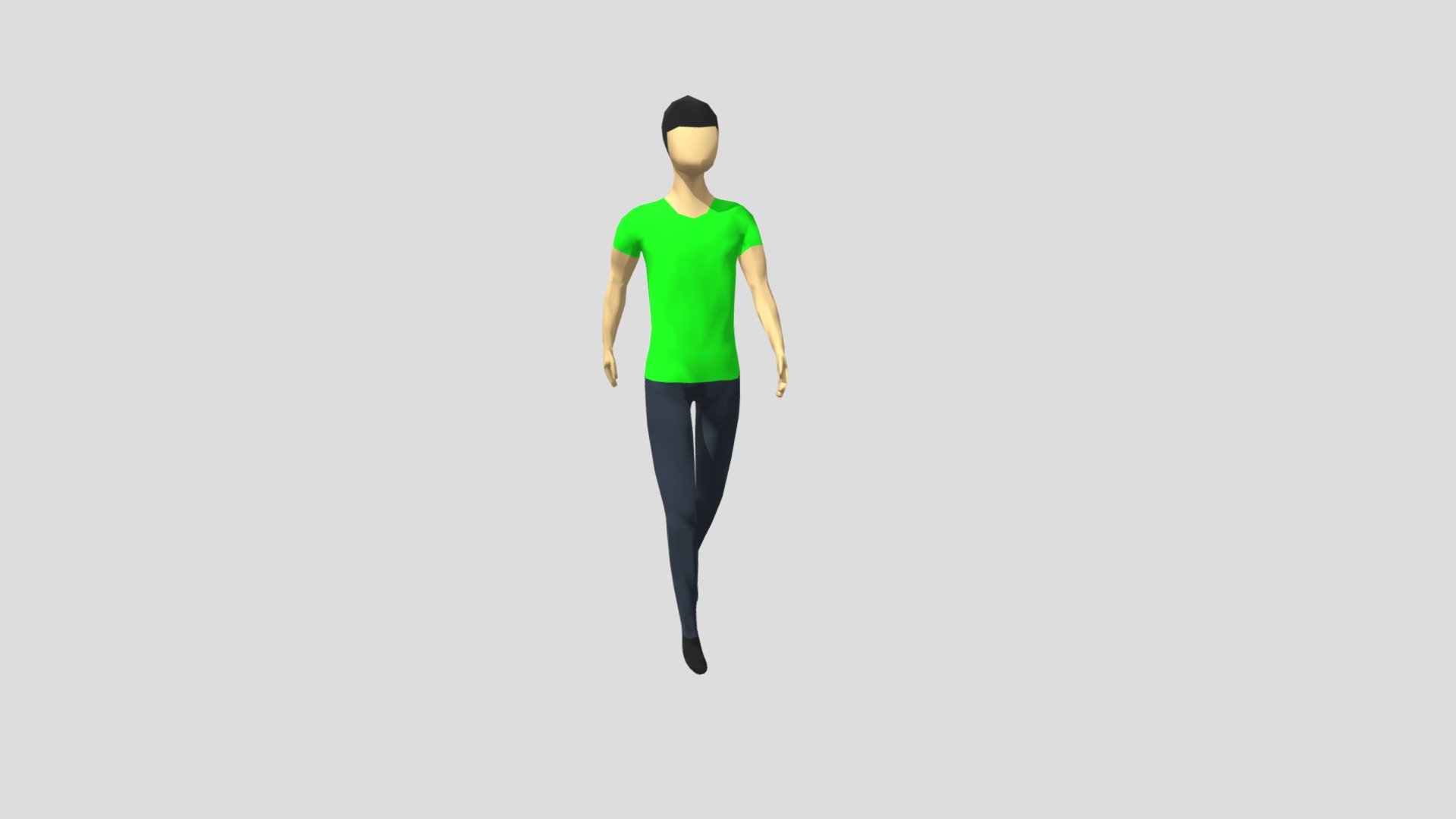 3D human - 3D model by chetankhoche [1ef31a7] - Sketchfab