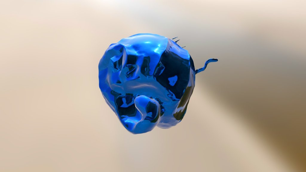 Xenomorph Embryo Blue Prototype [GS CRYO G7100] - 3D model by George ...