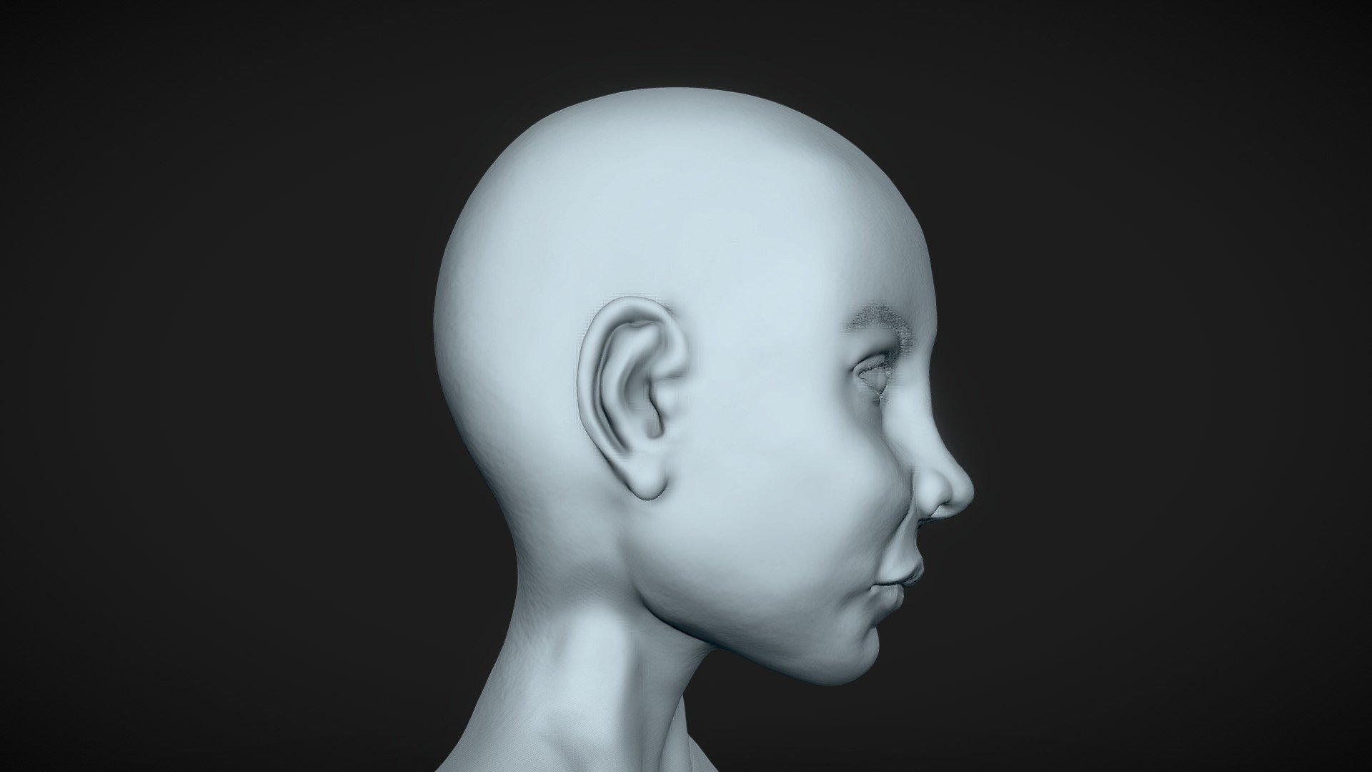 Realist Girl Face - Download Free 3D model by NeloMN1 [1ef4464] - Sketchfab