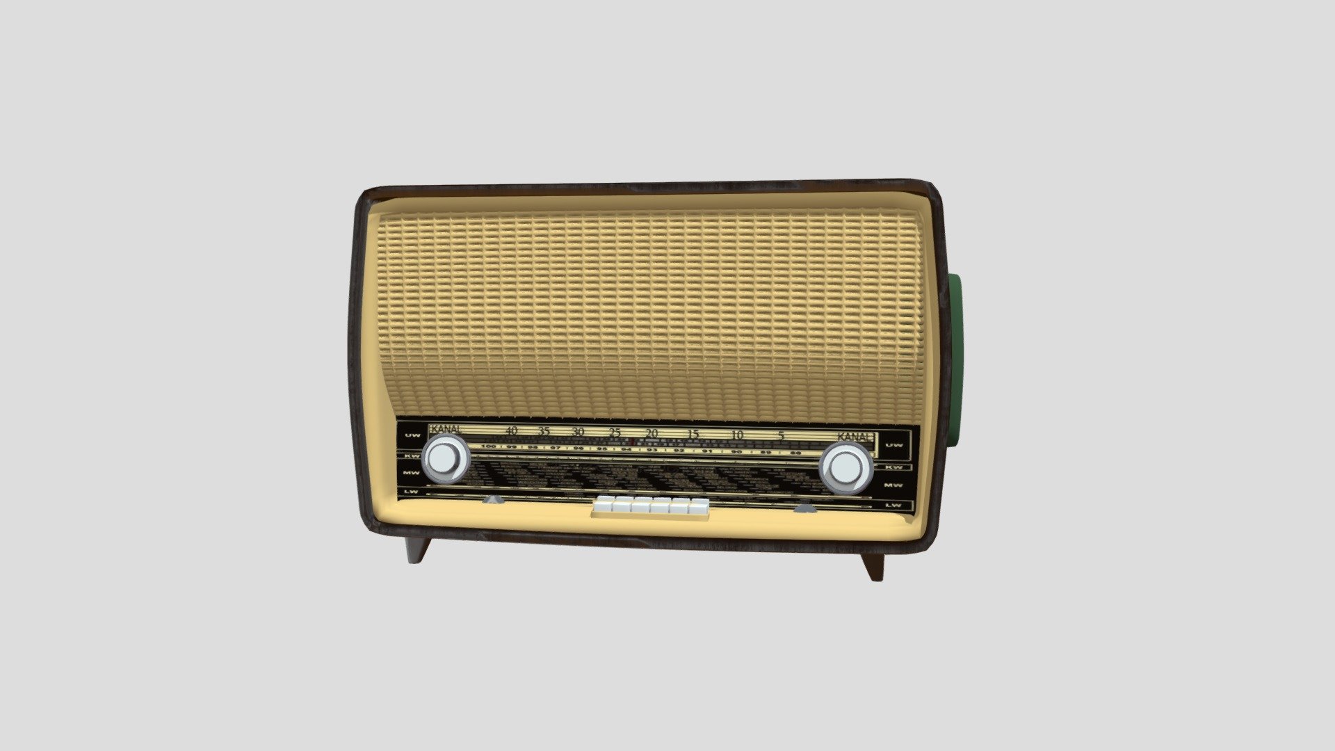 Old radio - Download Free 3D model by Raphaellll (@Problematicc ...