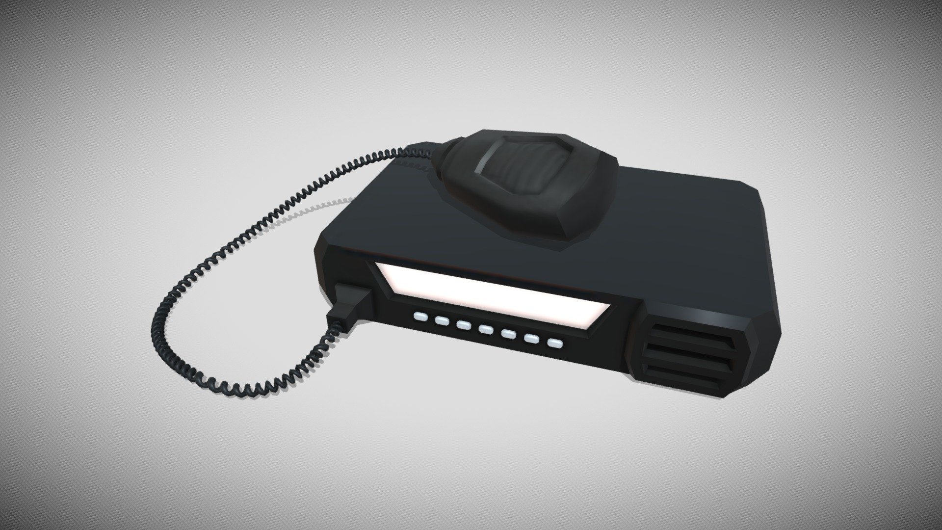 Two Mounted Radio - 3D model by The Learning Network ...
