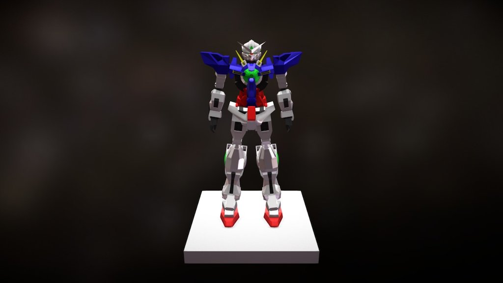 3D Gundam - 3D model by dryan (@akangaas) [1ef602a] - Sketchfab
