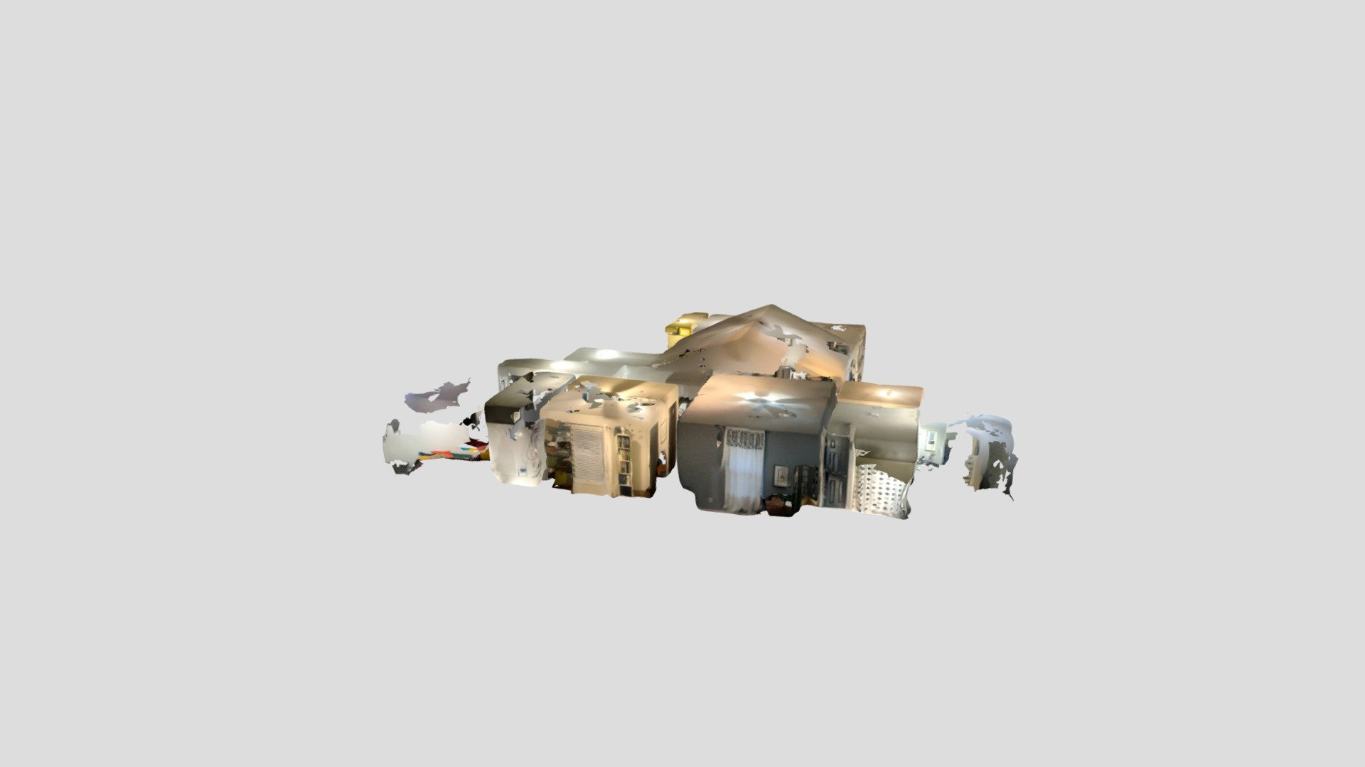 Full House Interior Scan - 3D model by stefanibyrd [1ef6c37] - Sketchfab